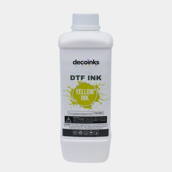 DTF Printer USA Yellow Ink - 1 Liter – Decoinks